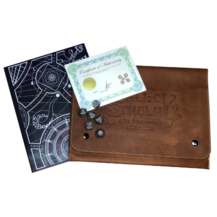Official 40th Anniversary Limited Edition Call of Cthulhu Leather ...