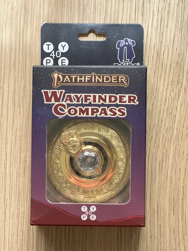 Pathfinder Wayfinder Compass - Official Paizo - Type 40